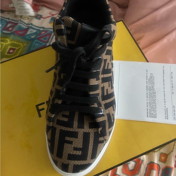 Fendi | Shoes | Fendi Monogram Sneakers | Poshmark